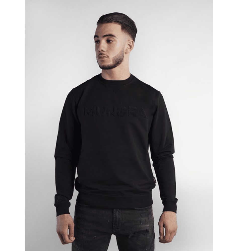 Mungra Sweater Brand Line Zwart ⋆ OLB Sports | Officiële Mungra Gear