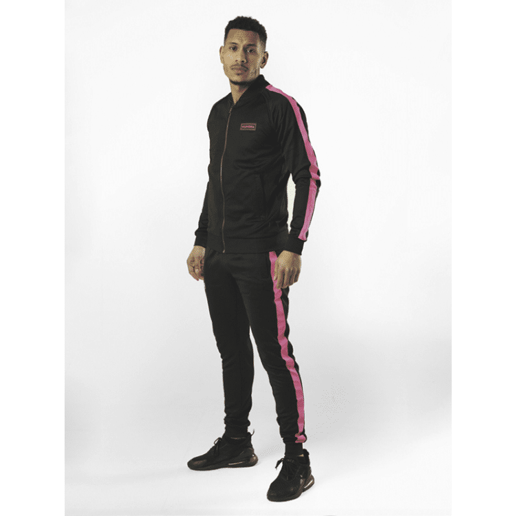 Mungra Trainingspak Reflective Zwart/Roze ⋆ Officiële Mungra Gear