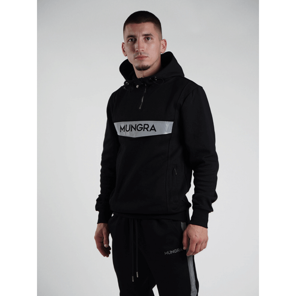 Mungra Hoodie Flash Anorak Black ⋆ OLB Sports De vechtsport specialist