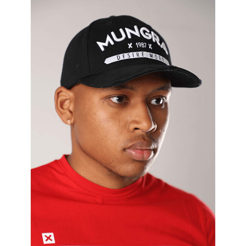 Mungra Baseball Cap Signature Black ⋆ OLB Sports