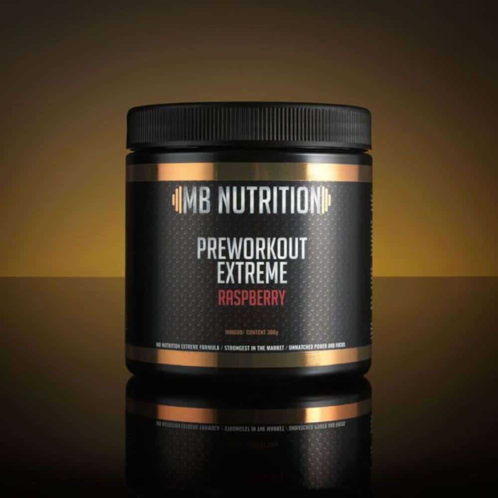 MB Nutrition Pre Workout Extreme Raspberry ⋆ OLB Sports